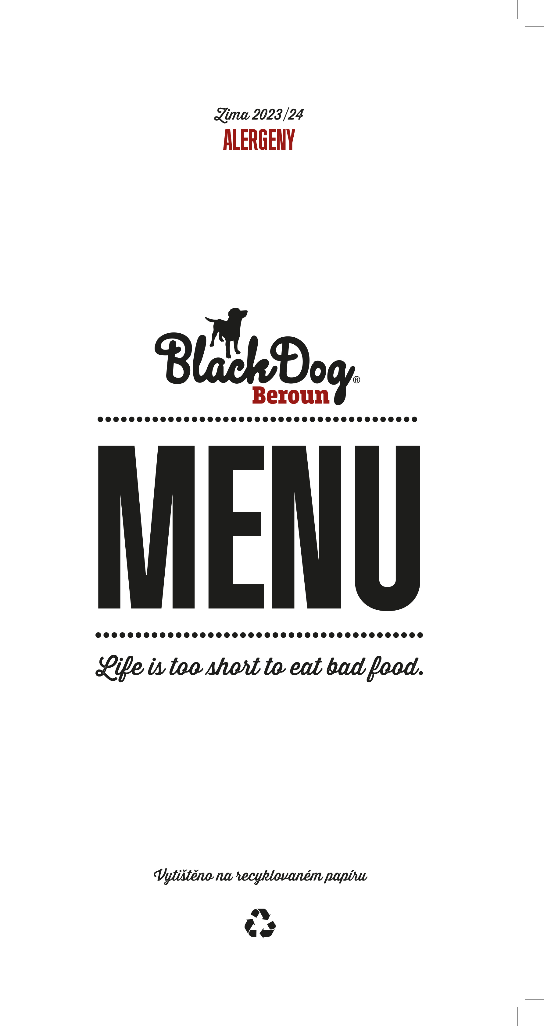 Menu | Blackdogs